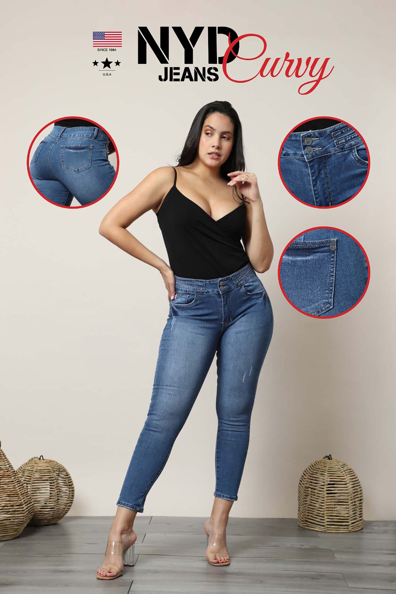 NYD Mujer Jeans 010037