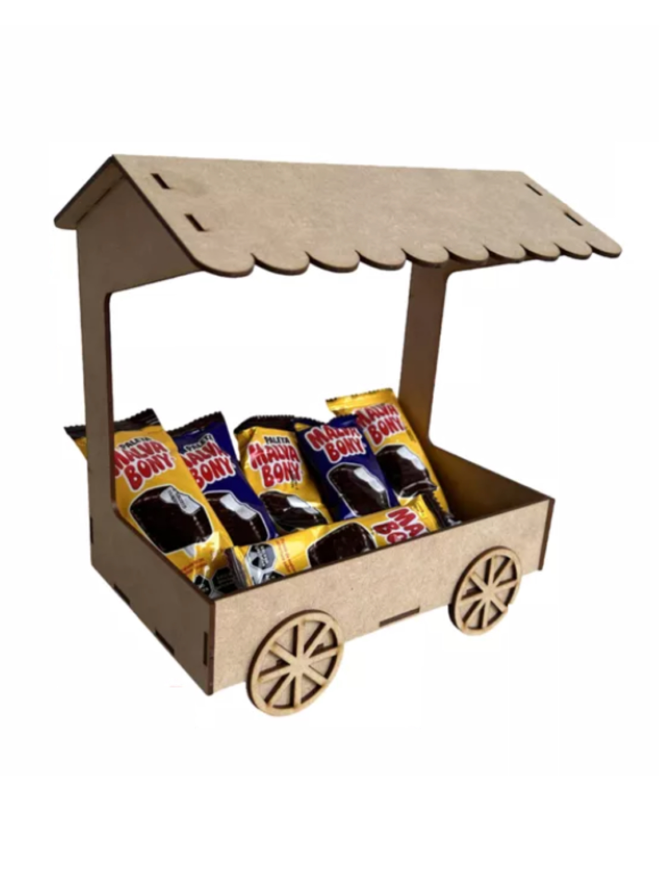 Candy Bar Exhibidor De Dulces - Carrito.