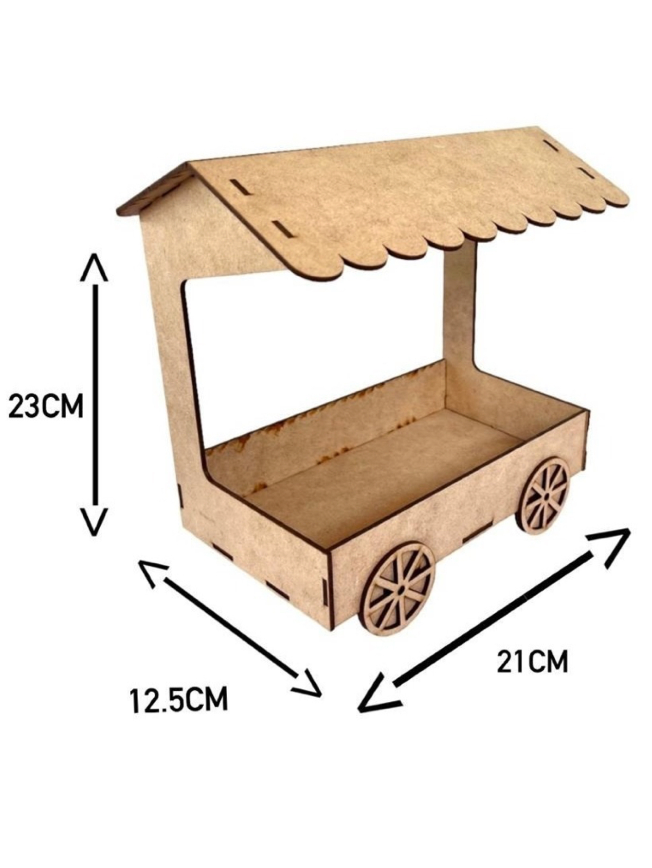 Candy Bar Exhibidor De Dulces - Carrito.