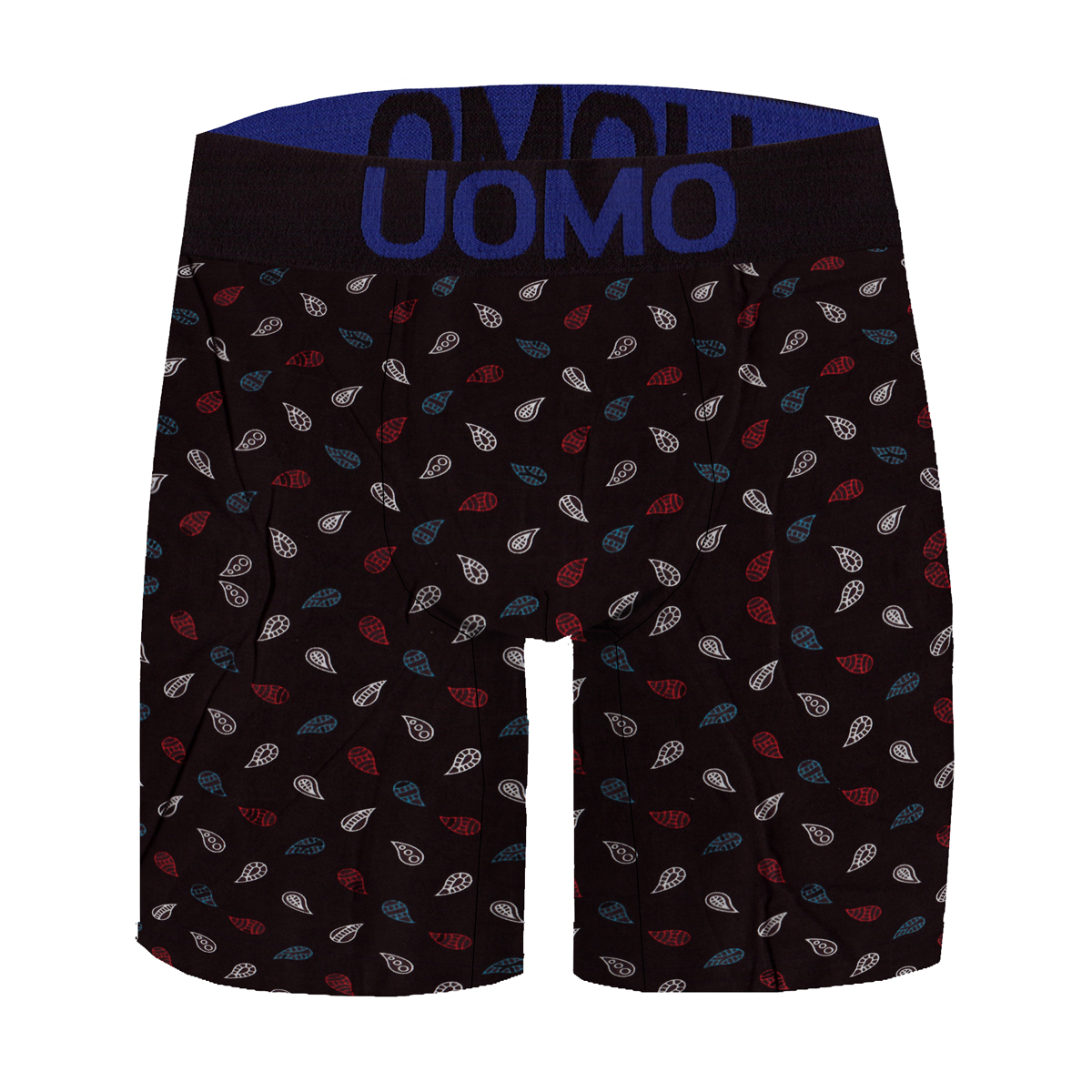 Paquete de 12 Boxers Largo con estampado Para Hombre Tela Suave.