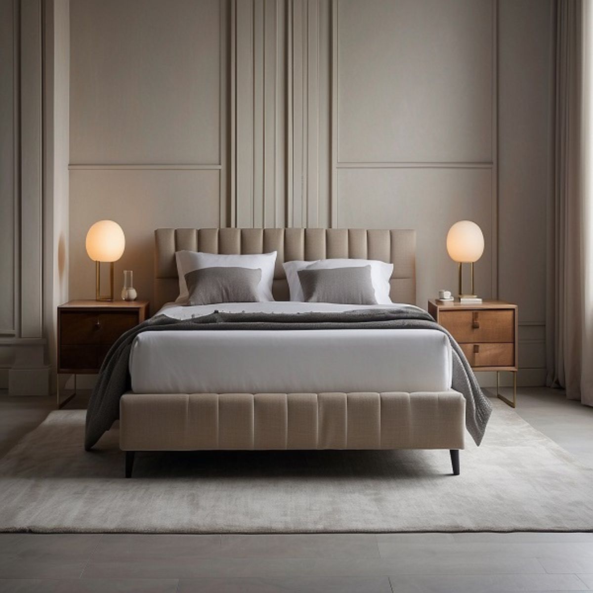 Colchón Queen Size Semi Ortopédico En Caja Nubenna