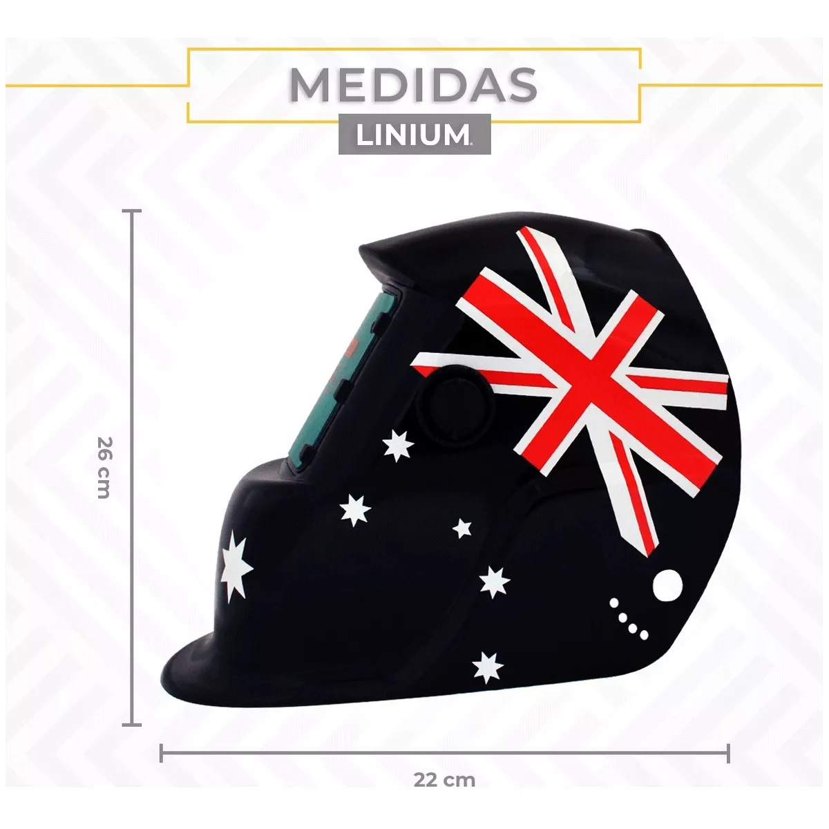 Careta Soldar Industrial Solar Electronica Soldador Color England