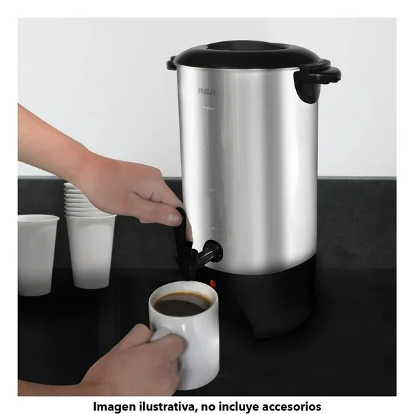 Rca Cafetera De Acero Inoxidable De 40 Tazas Rc-6l Cocina