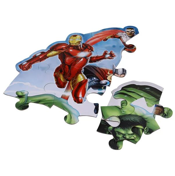 Rompecabezas De Los Avengers con Piezas Gigantes 24 Piezas.