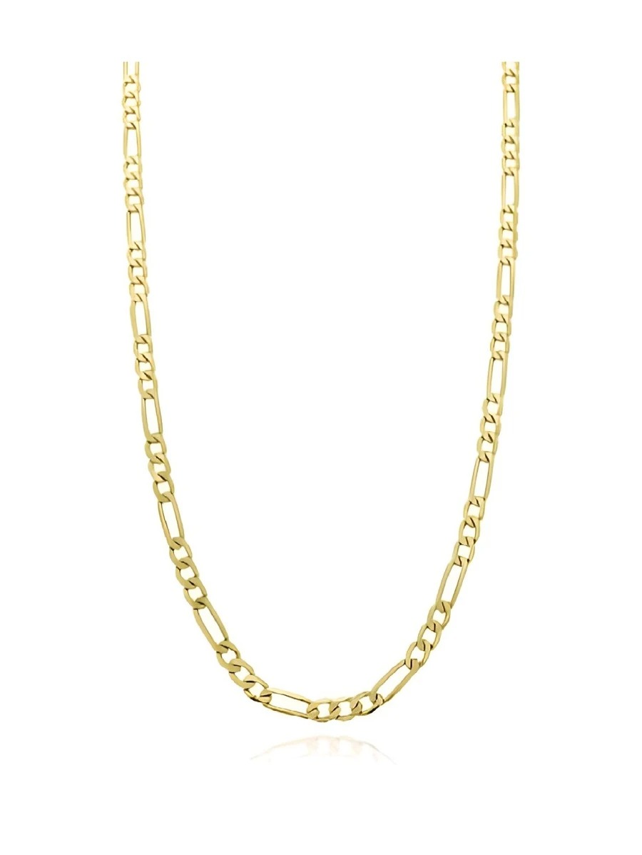 Cadena Figaro color oro, de acero inoxidable