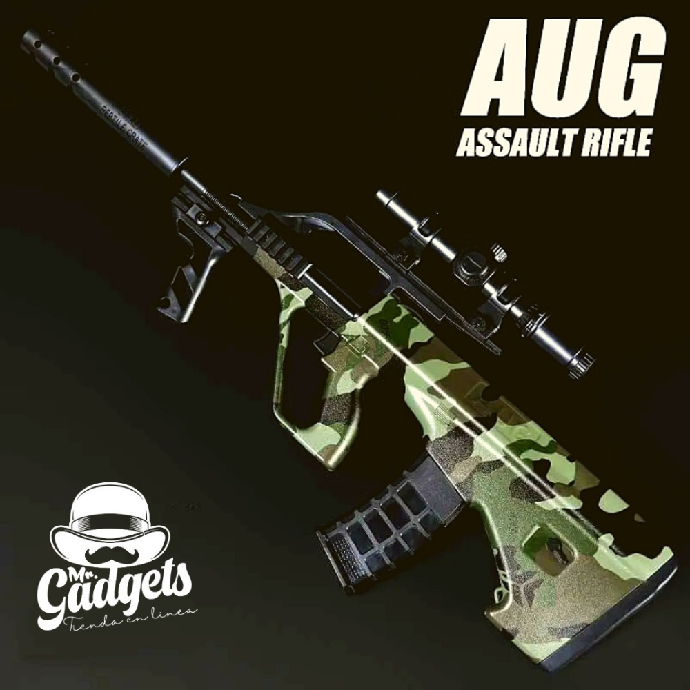 Pistola Eléctrica Automática Gel Blaster Aug Arma Hidrogel,Lanzador ...