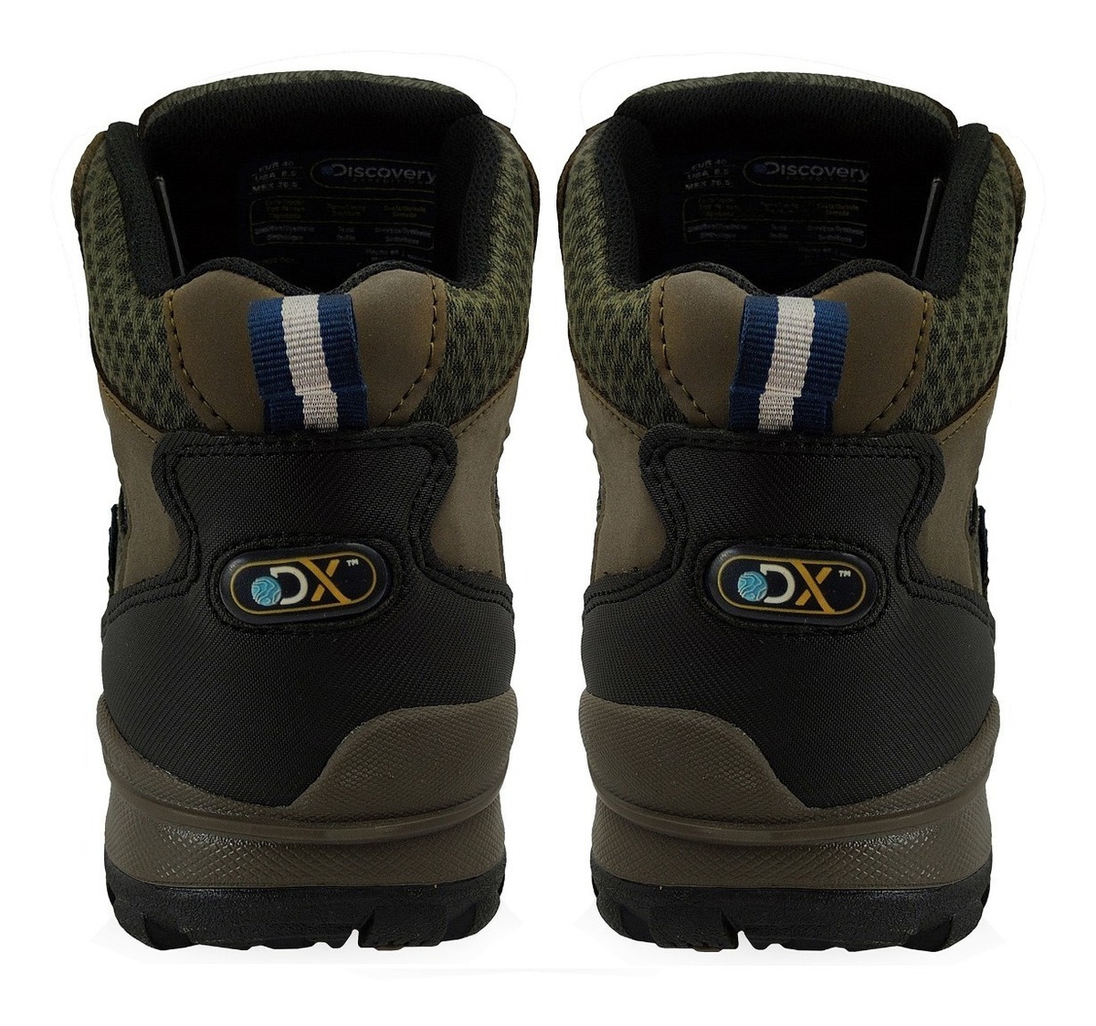 Botas Hiking Outdoor Caballero Discovery Expedition 2320 Color Verde.