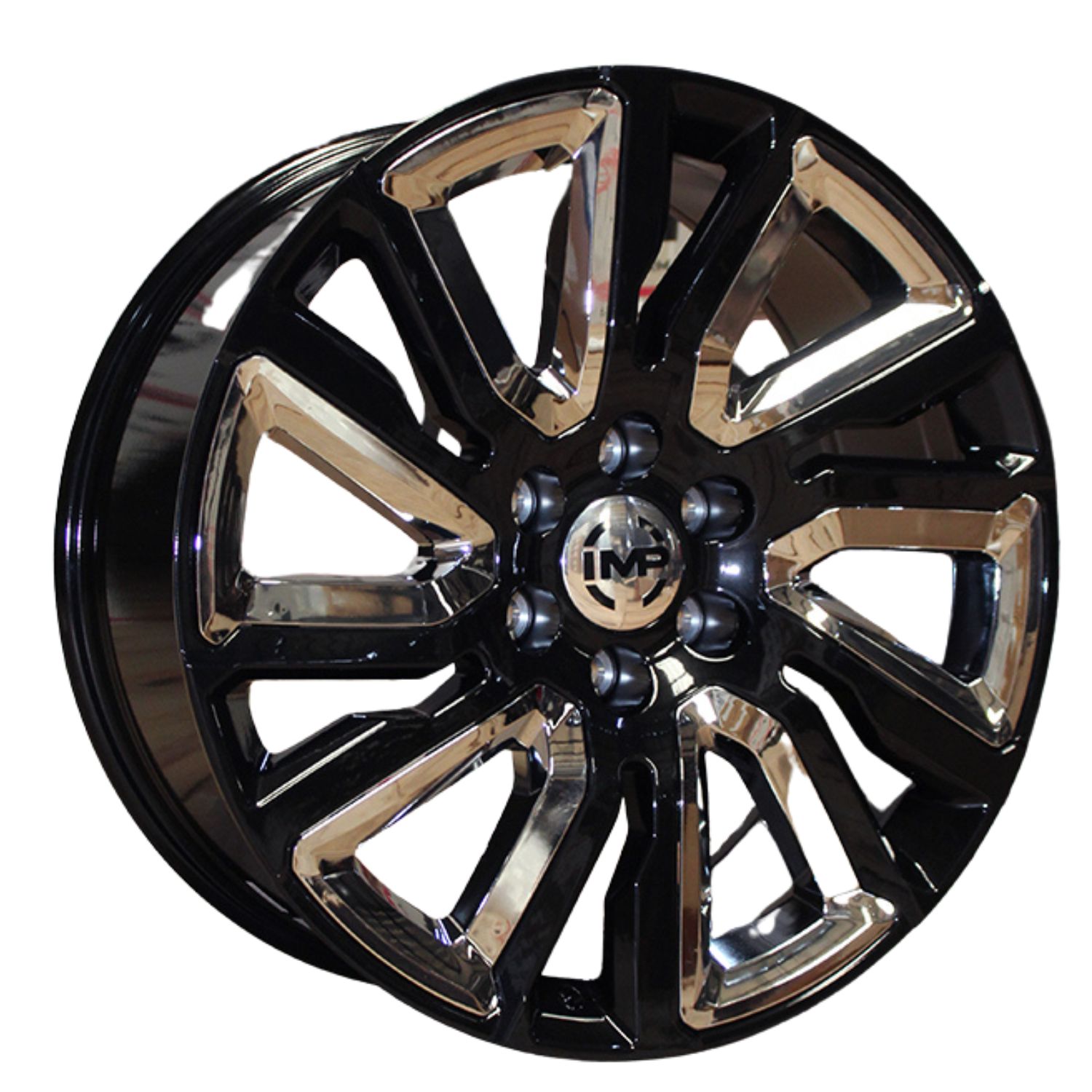 Rines Black Machine Chrome 22 6x139.7 Chevrolet Silverado 1500,GMC ...