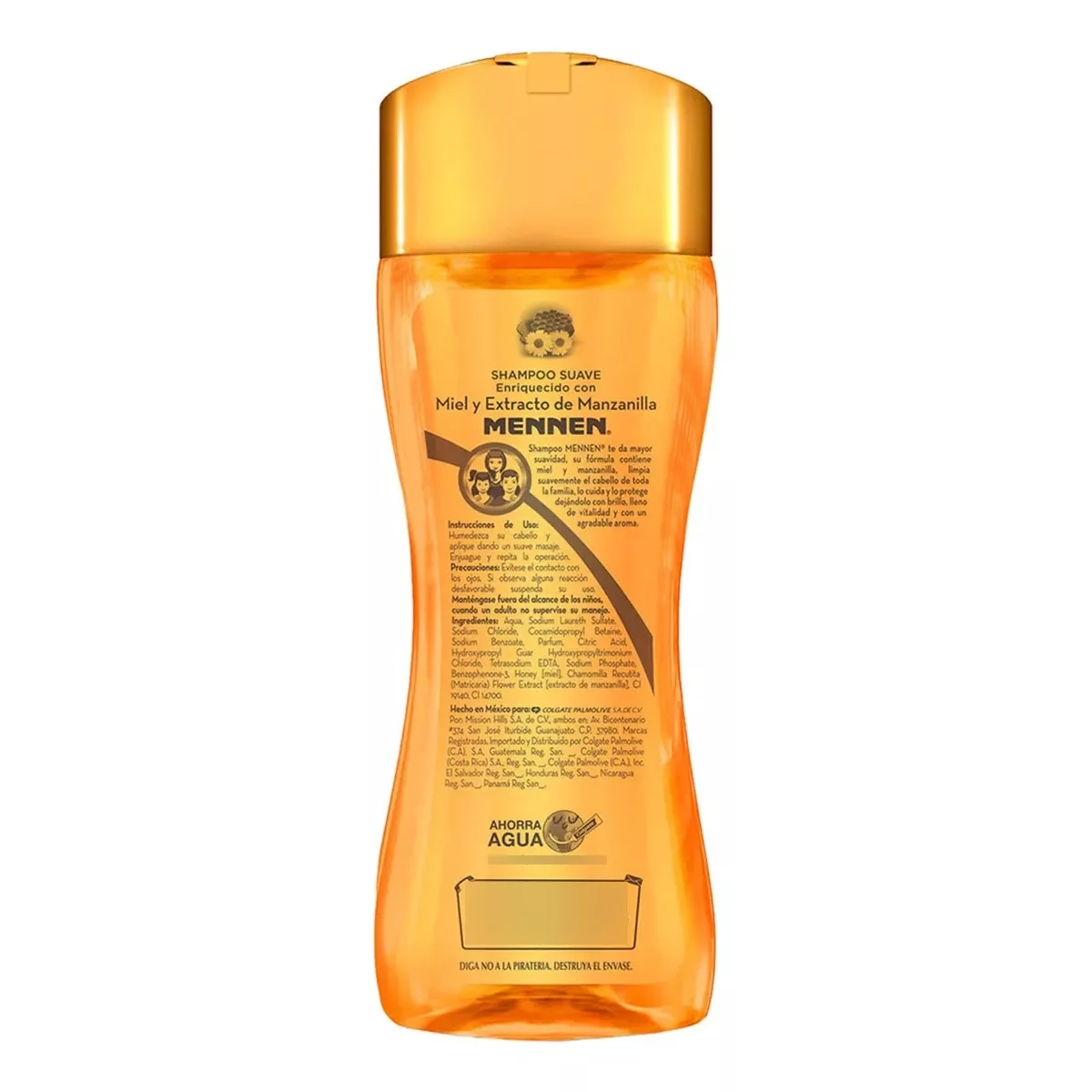 Shampoo Suave Mennen con Miel y Manzanilla 2 Piezas de 200 ml