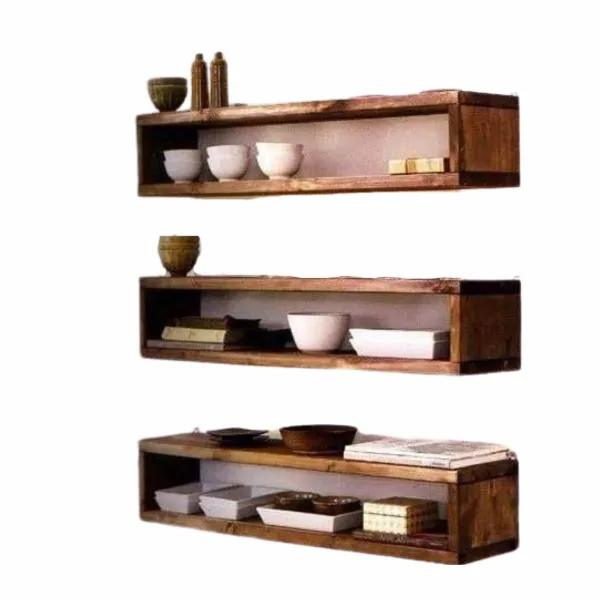 SET 3 Repisas Flotantes Rectangulares - Repisas Flotantes Pagoda