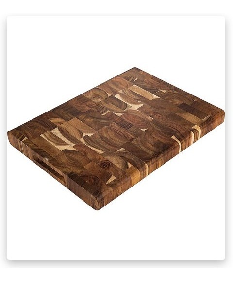 Tabla Para Picar Thyme&table Chop Block Madera De Acacia 18 X12.