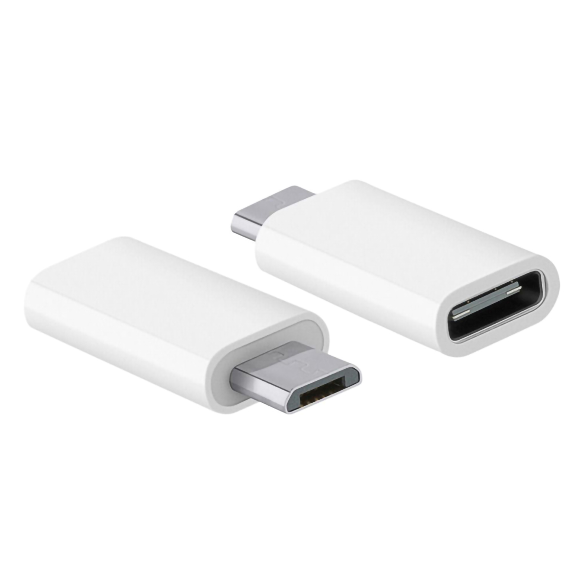 Paquete 10 Adaptadores Tipo C Hembra a V8 Micro USB Macho.