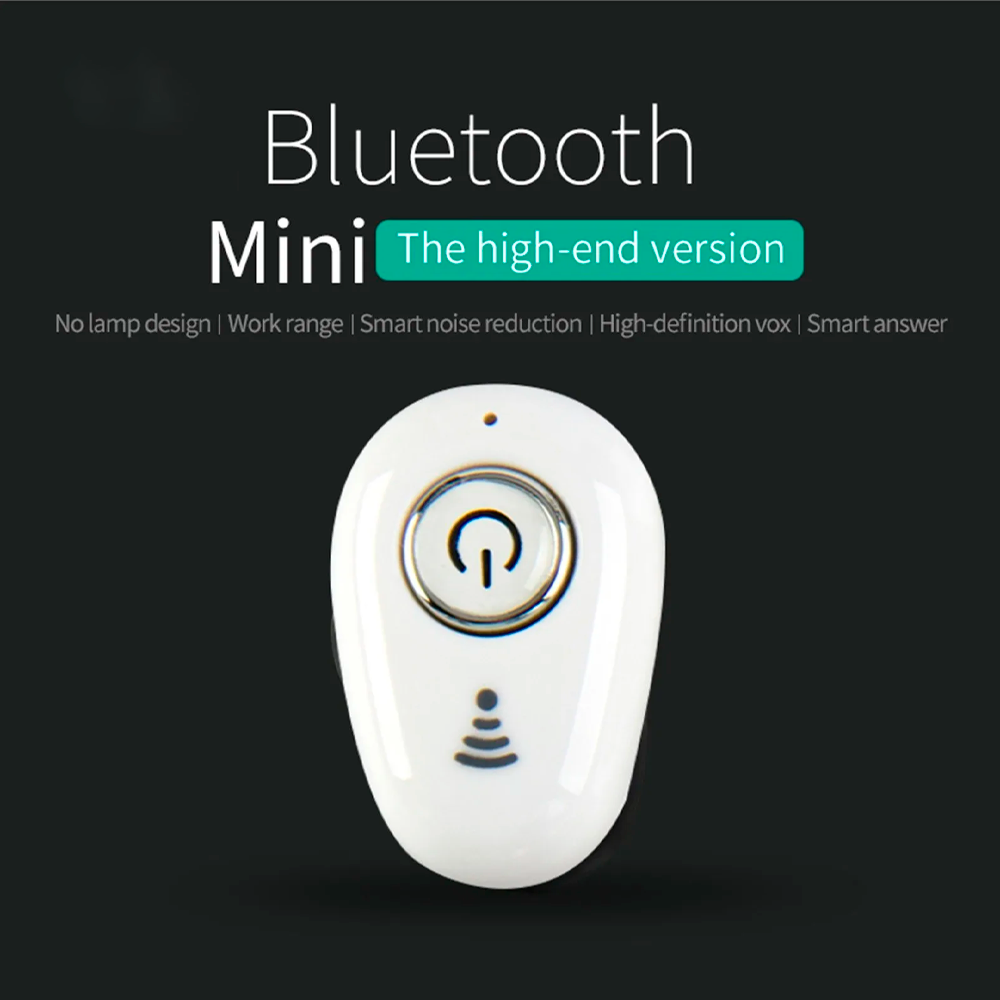 Auricular Inalambrico Mini Invisible con Microfono Audifono Reduccion ...