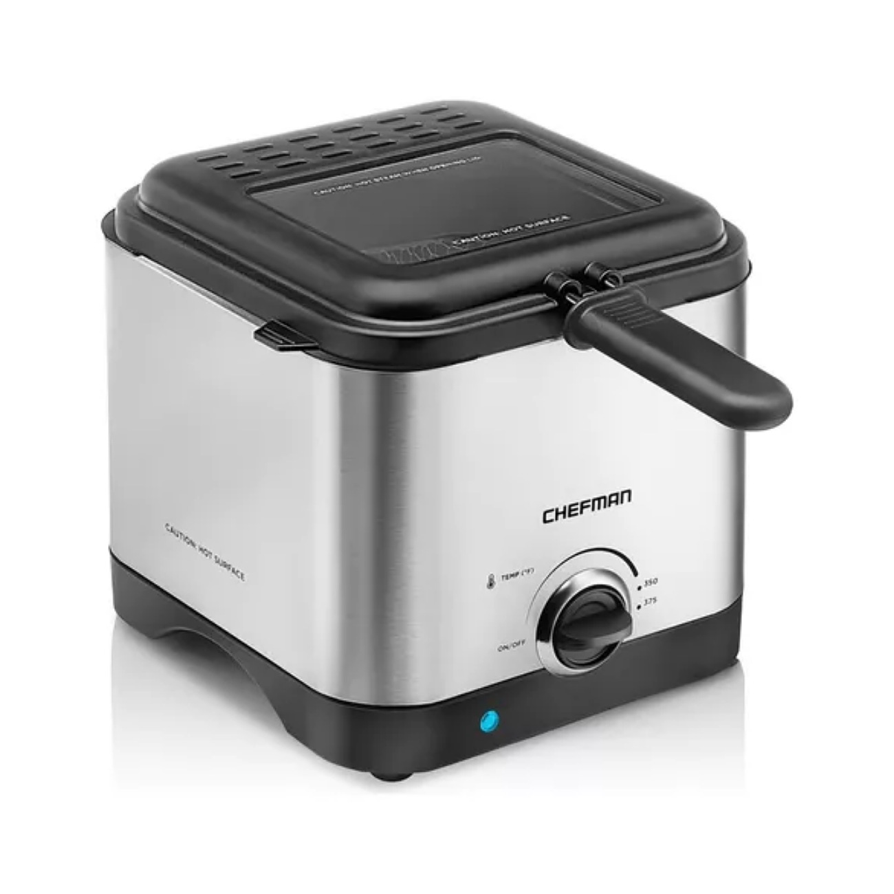 Freidora Chefman Fry Guy Rj07-15-ss-mx Capacidad De 1.6 L Color ...