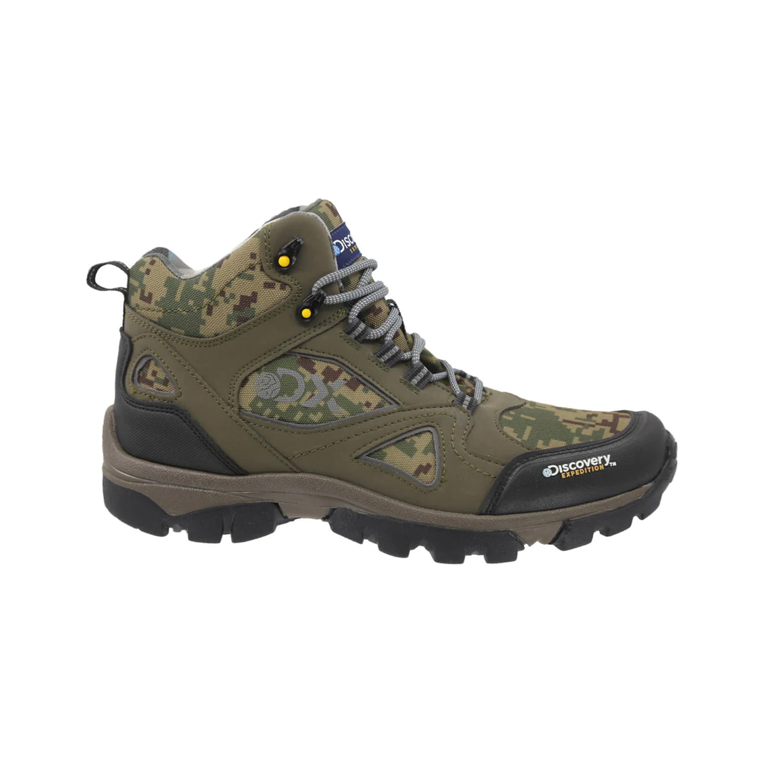 Bota Hiking Discovery Expedition Blackwood 01956 Verde Militar Caballero.