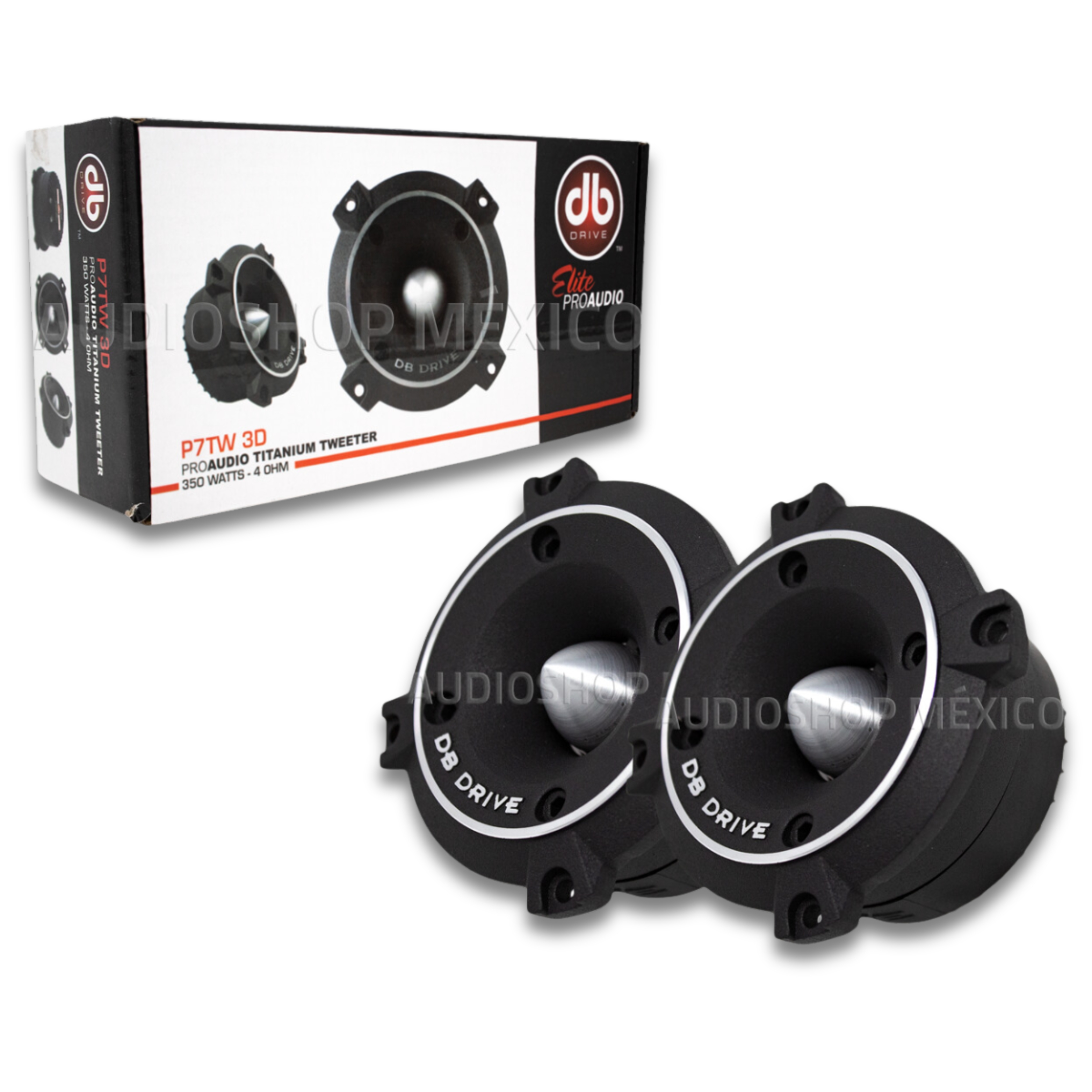 Tweeters DB Drive P7TW 3D de 1 Pulgada - Par