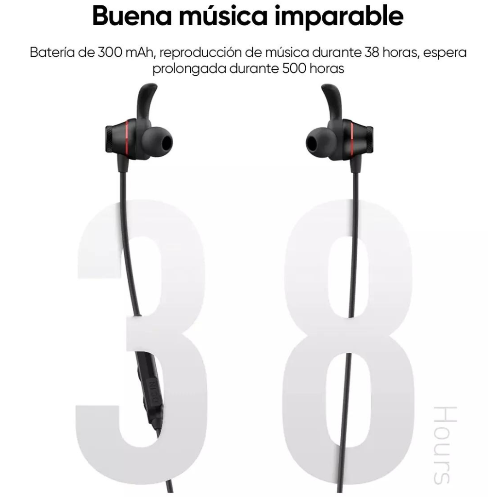 Smartband 1more Watch + Audífonos Bluetooth Tecno B1. Combo