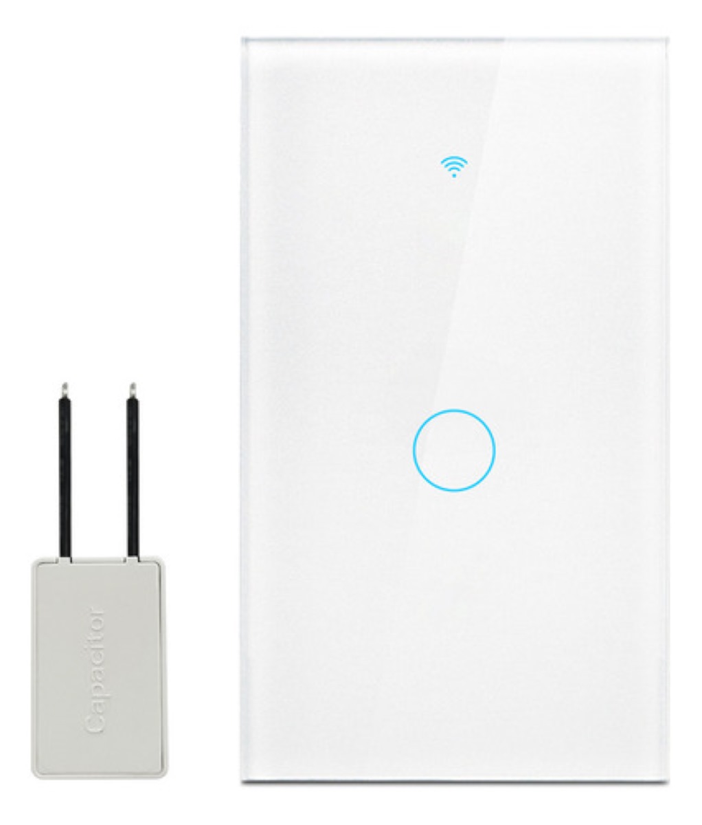 Interruptor Inteligente Wi-fi De 1 Vías Blanco Sin Neutro