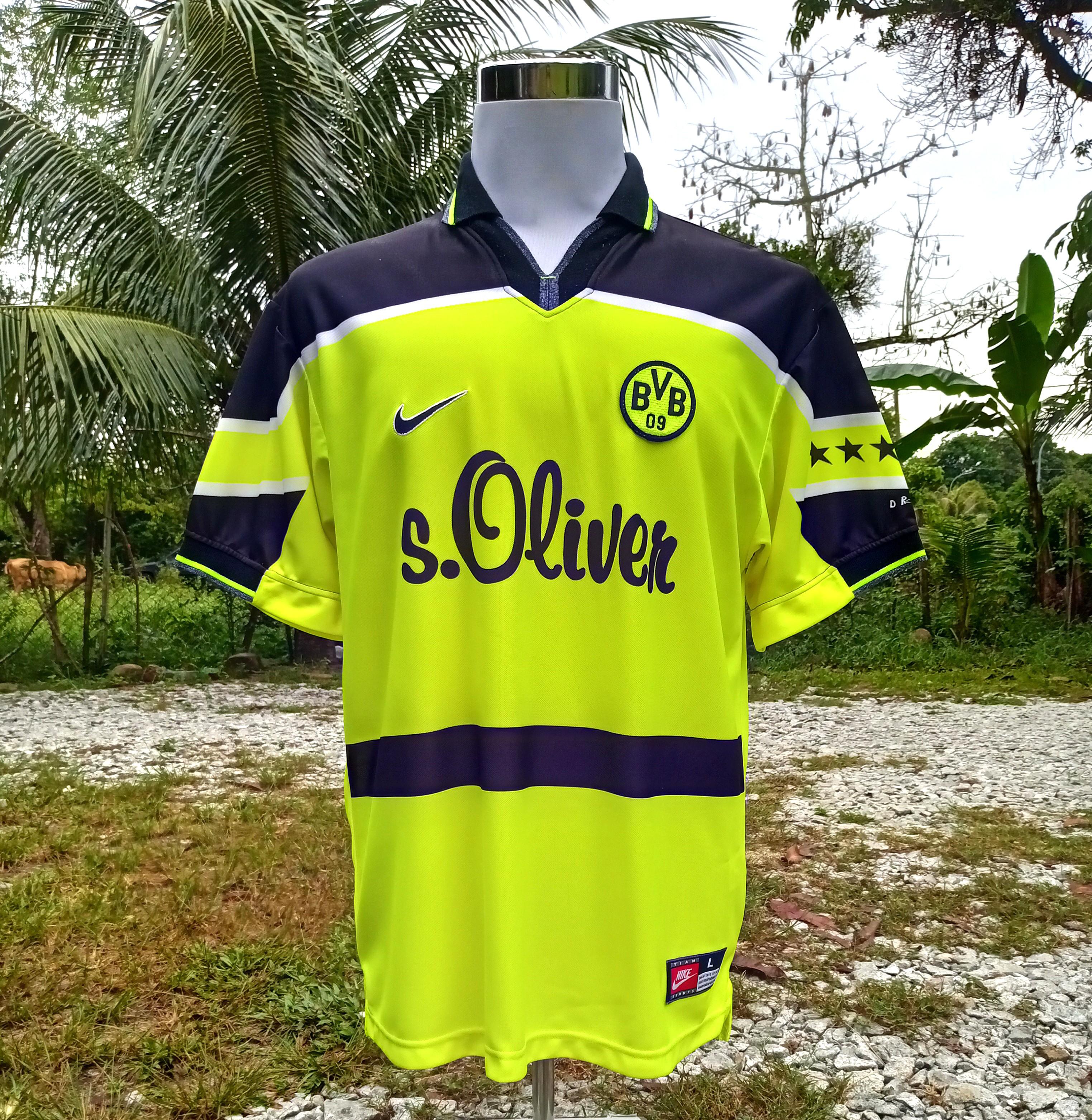 Nuevo! Jersey Borussia Dortmund 2024 Edicion Especial Retro 1997 Talla S.