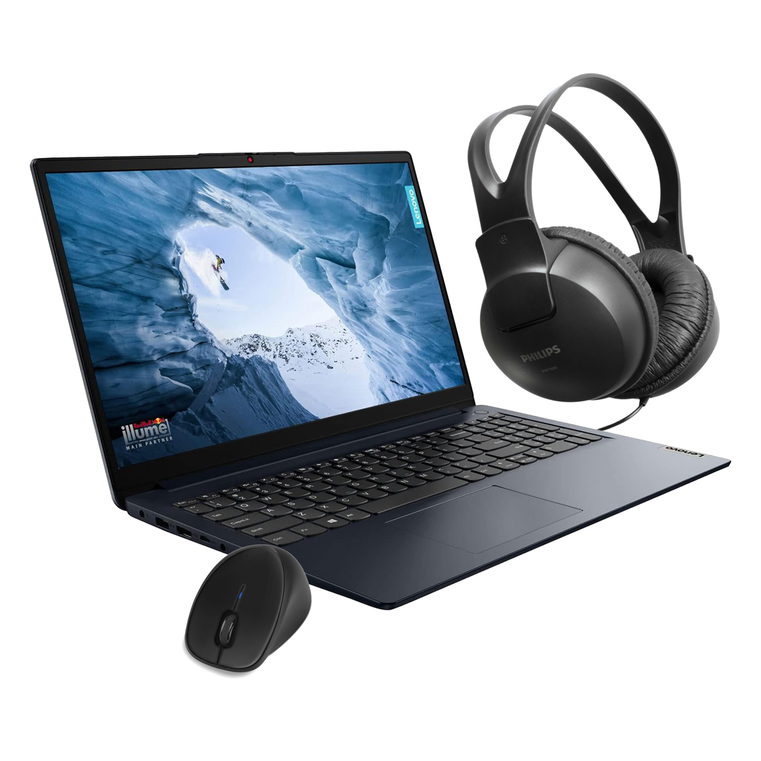Lenovo Ideapad 82Lx0050Us 15.6" 4Gb 128Gb Más Audifonos Y Mouse.
