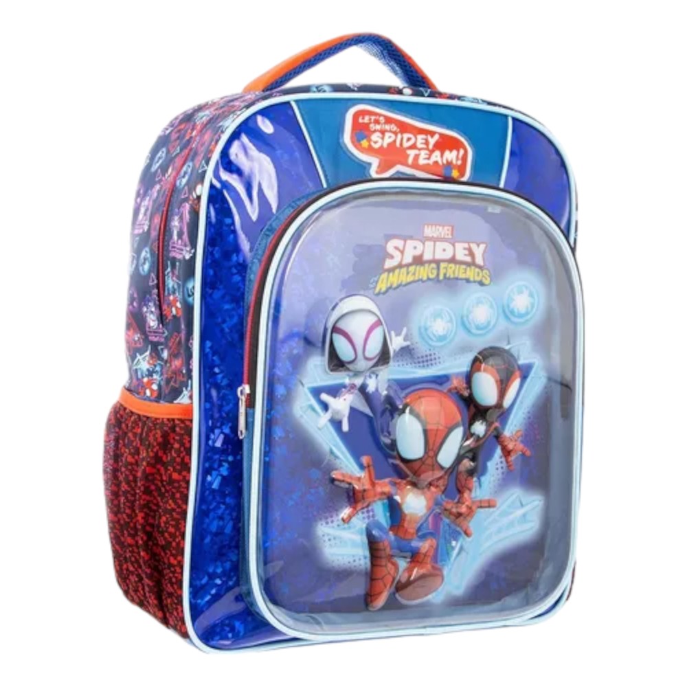 Mochila Escolar Grande Primaria Ruz Marvel Spiderman Hombre Araña 178609.