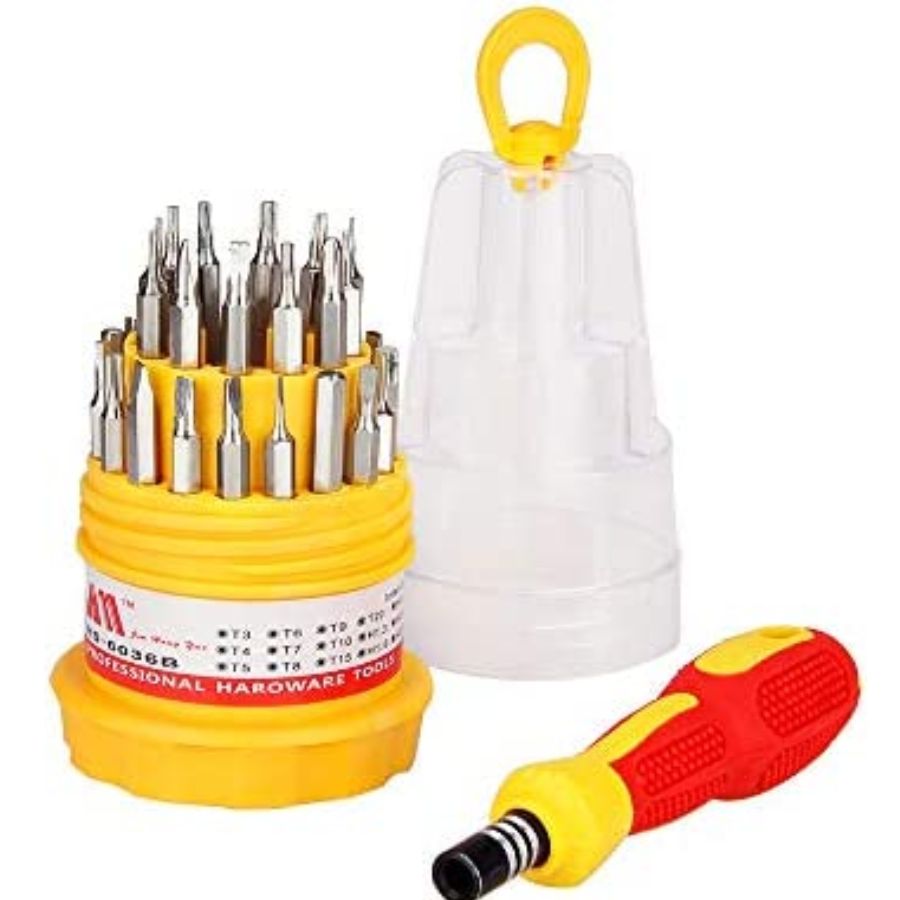 Kit Destornillador juego de 31 piezas