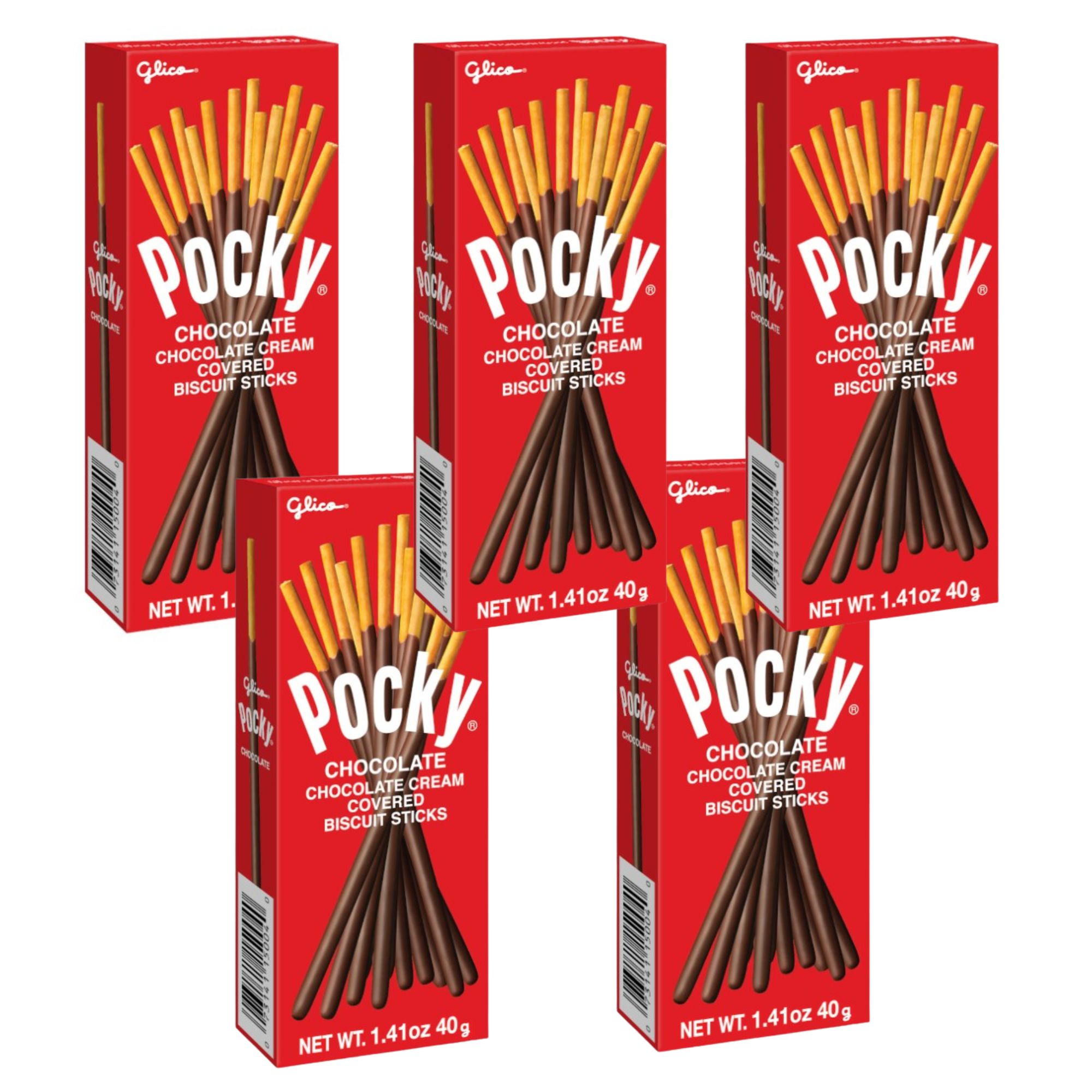Comida Japonesa Galleta Biscuit Sticks Pocky Choco 40g 5 Piezas