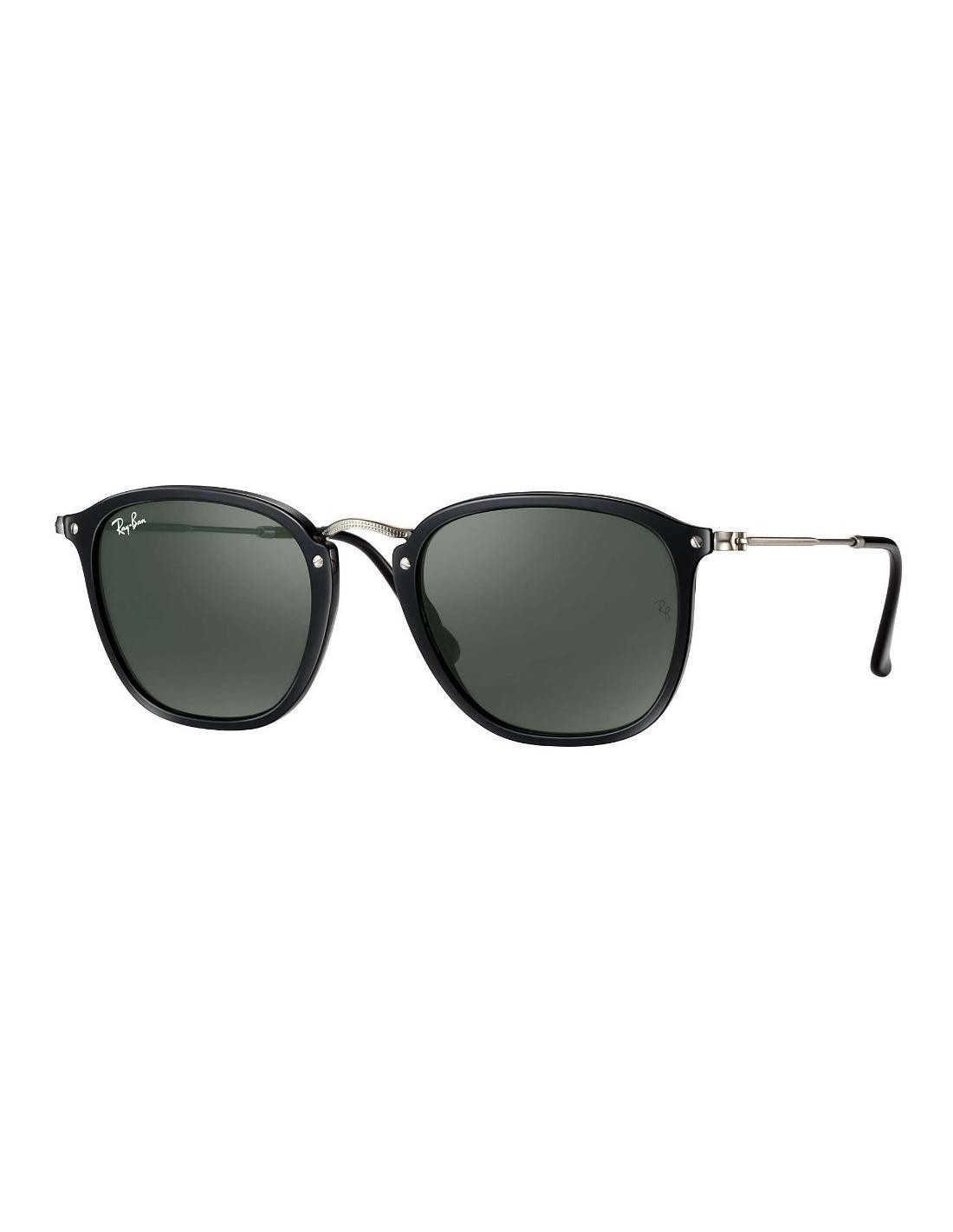 Lentes de sol Ray Ban Rb2448n 901 Icon Negro G-15 Plateado Original Flat