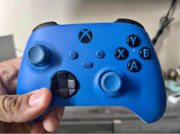 CONTROL XBOX SHOCK BLUE.-XSX.