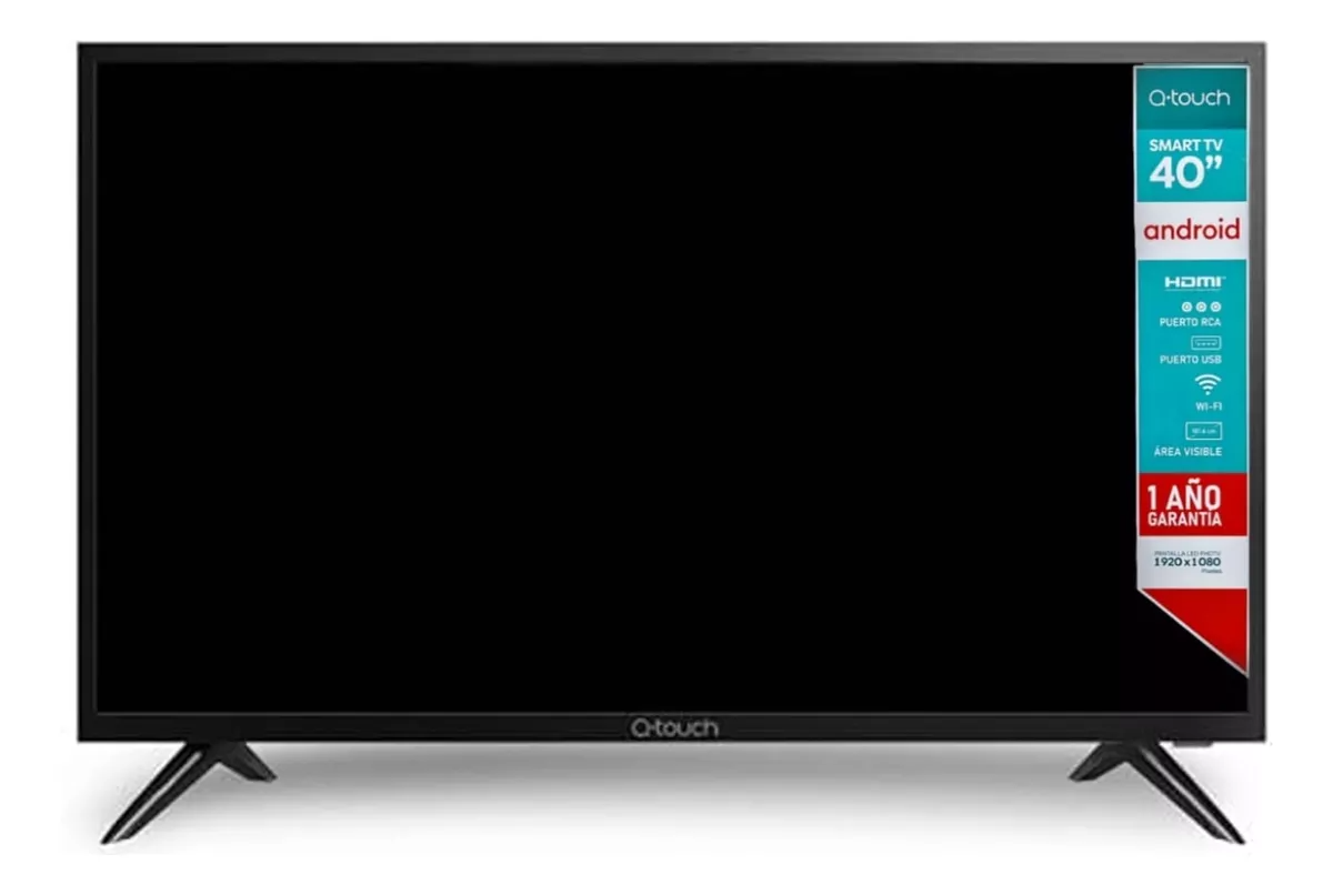 Pantalla Smart Tv Qtouch 40 Led Qn4023 Android Full Hd 1080p.