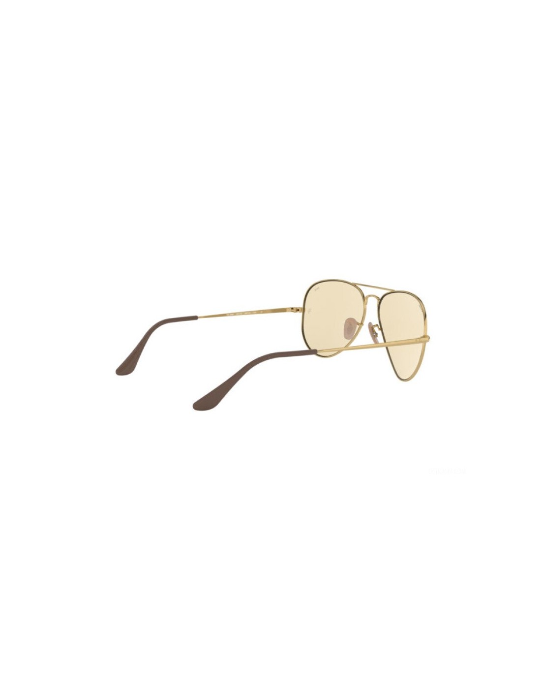 Lentes de sol Ray Ban Rb3689 001/T2 New Aviator Coffe Clear Evolve Original