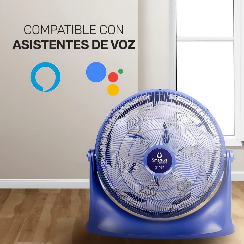 Ventilador de Piso/Pared de 20'' Taurus ECOJET Versüs con 2 Velocidades ...