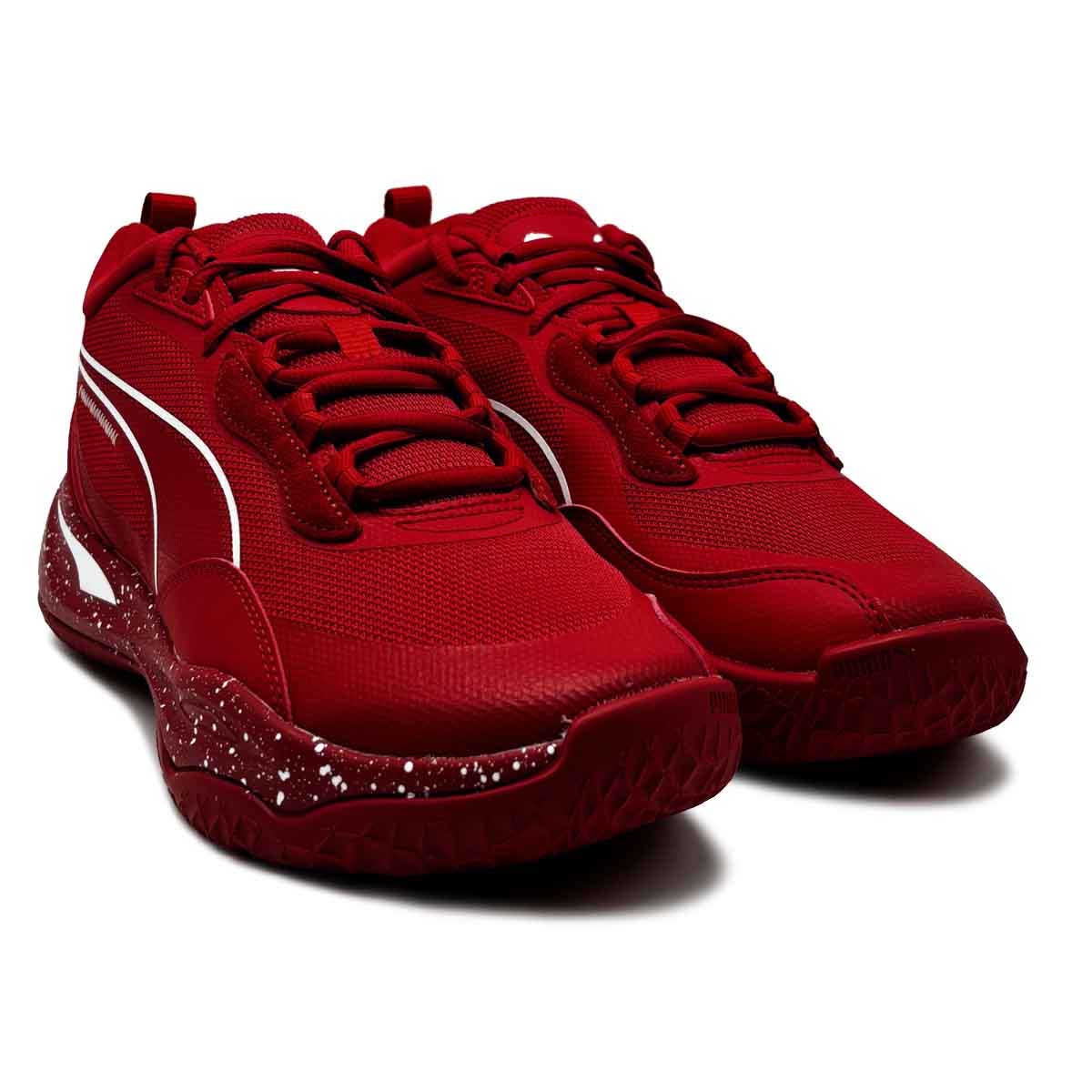 Tenis PUMA Playmaker Pro Splatter Rojos Hombre Deportivos