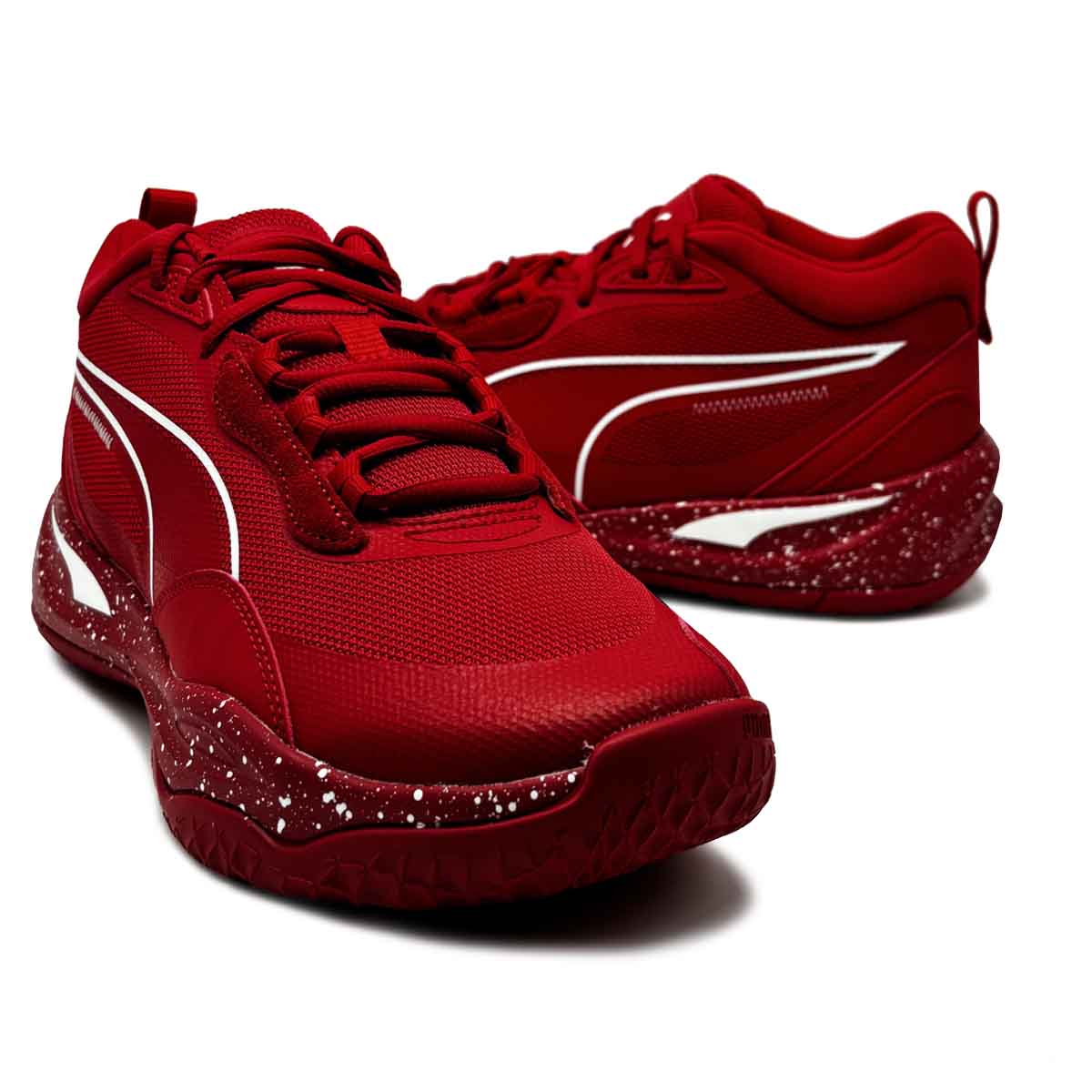 Tenis PUMA Playmaker Pro Splatter Rojos Hombre Deportivos