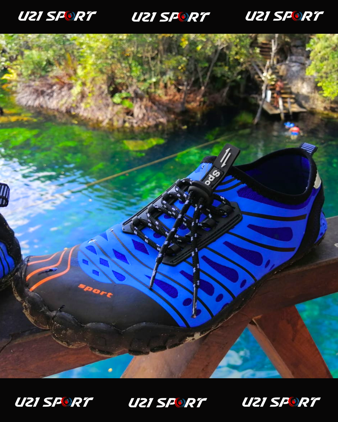 zapato acuatico y senderismo modelo w6 de uzi sport