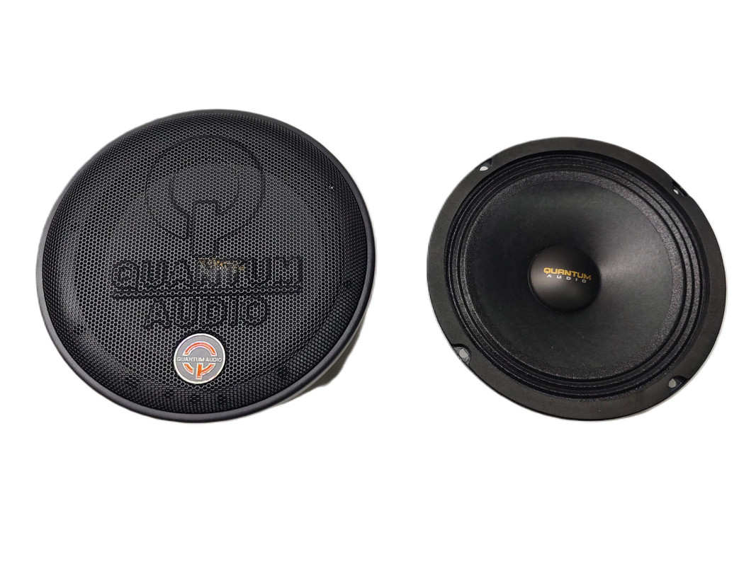 Set de Medios Quantum QPRO6K 250w RMS 6.5 Pulgadas 4 Ohms.