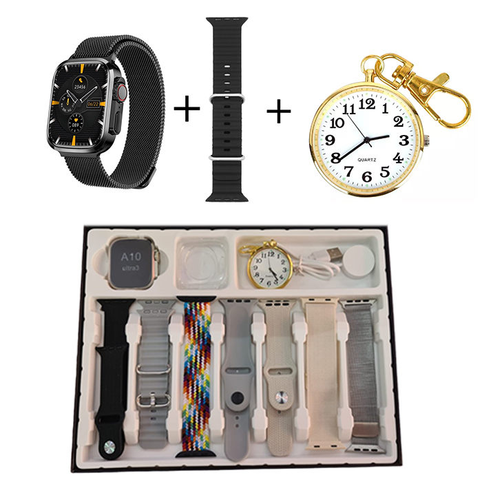 Combo Smartwatch A10 7 en 1.
