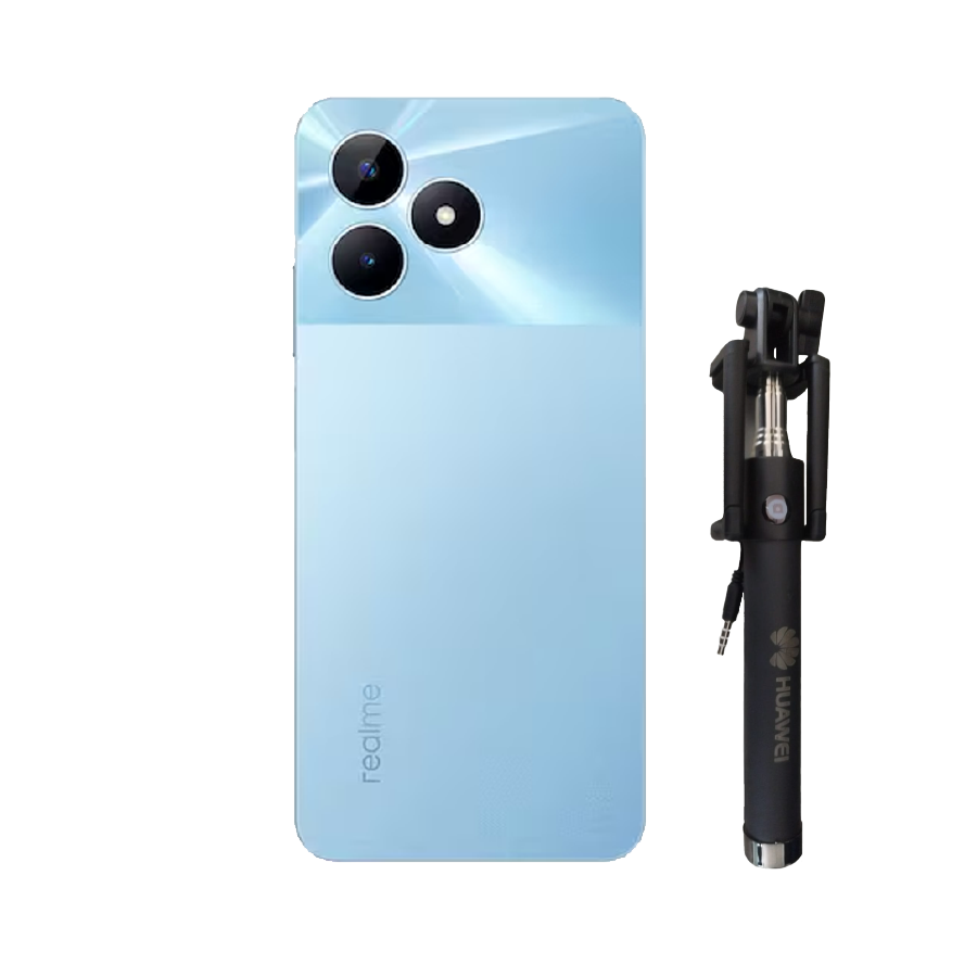 Realme Note 50 4/128GB Azul+ Selfie stick.