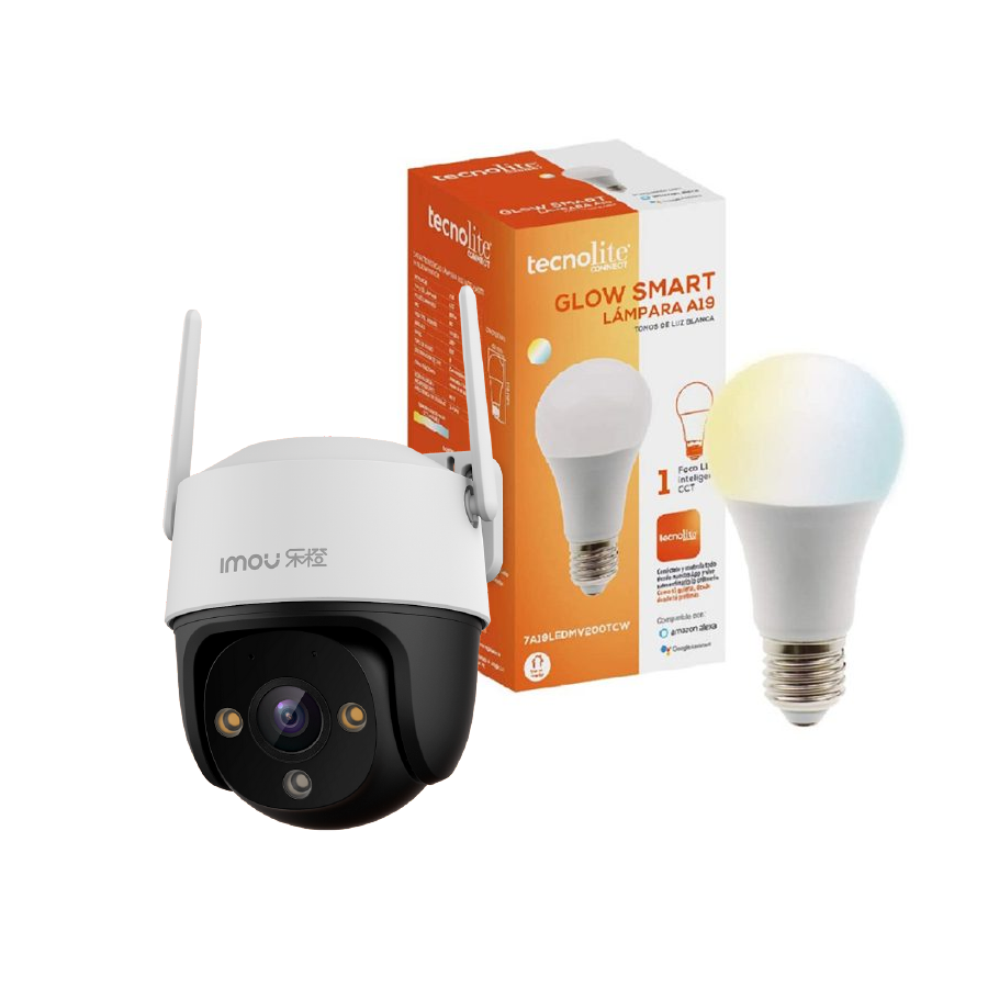 Cámara de seguridad IMOU Cruiser SE+ Lámpara LED A19.