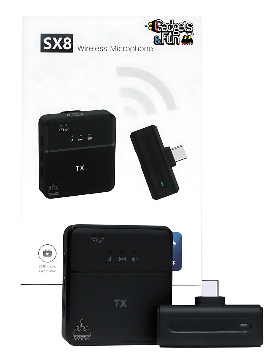 Micrófono Inalámbrico Gadgets&fun tipo C
