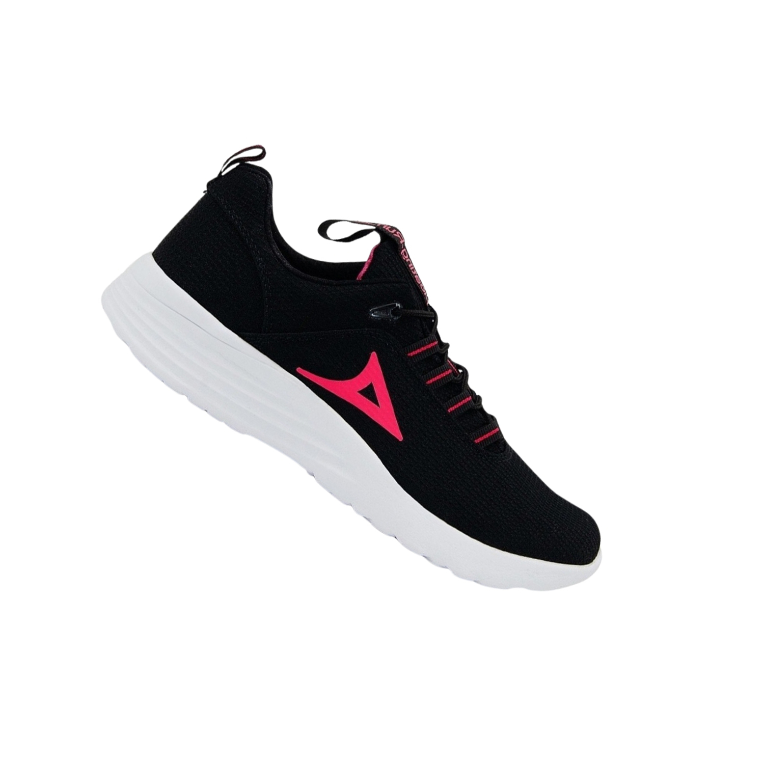 Tenis Running Para Mujer Pirma Brasil 248 Apolo Low Negro Fiusha.