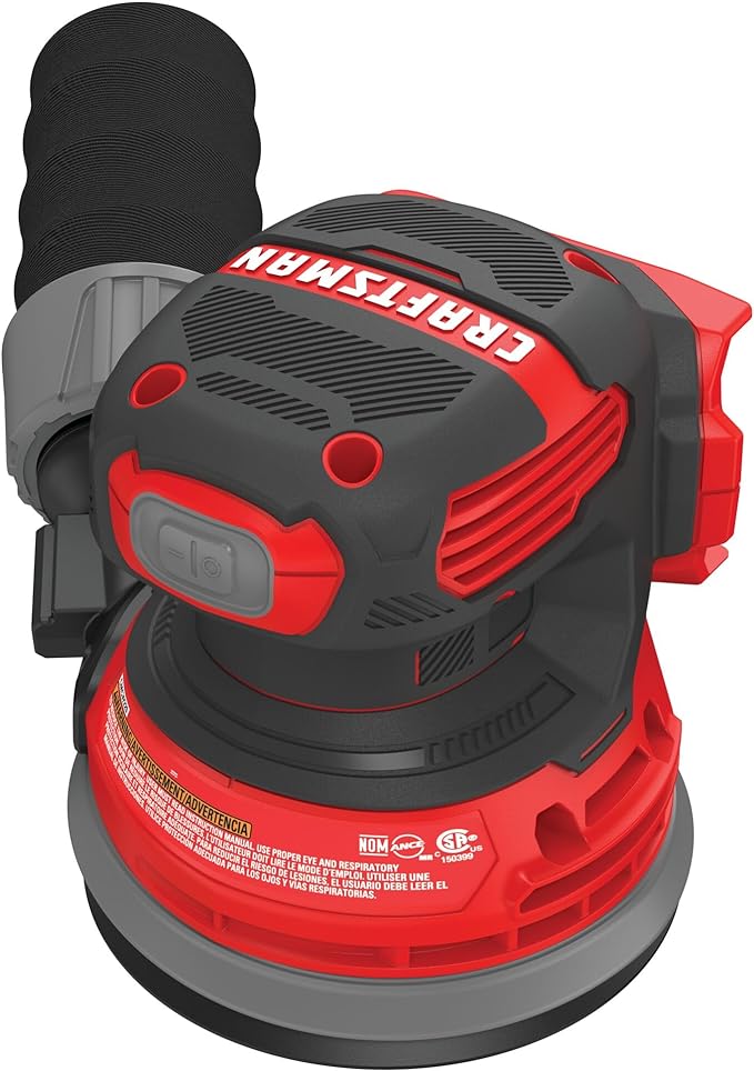 CRAFTSMAN Lijadora Orbital Inalámbrica 20V sin Bateria Incluida CMCW220B.