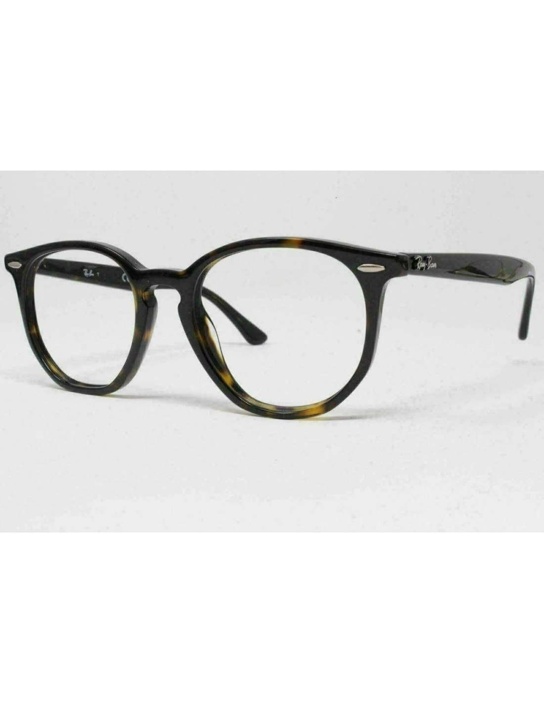 Lentes de sol Ray Ban Oftalmico Rb7151 2012 Hexagonal Carey Cafe