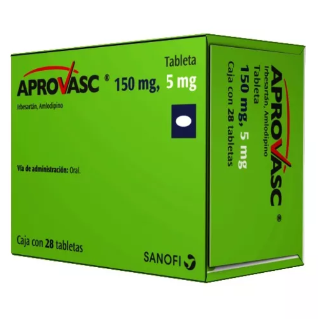 Aprovasc 28 Tabletas 150/5mg
