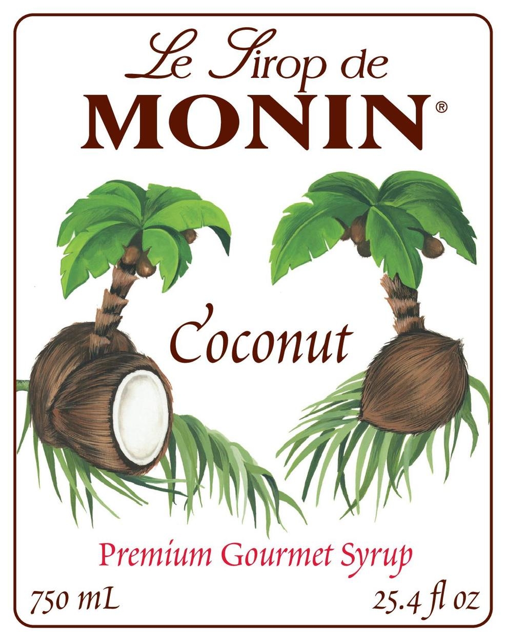 Jarabe MONIN Coco 750ml