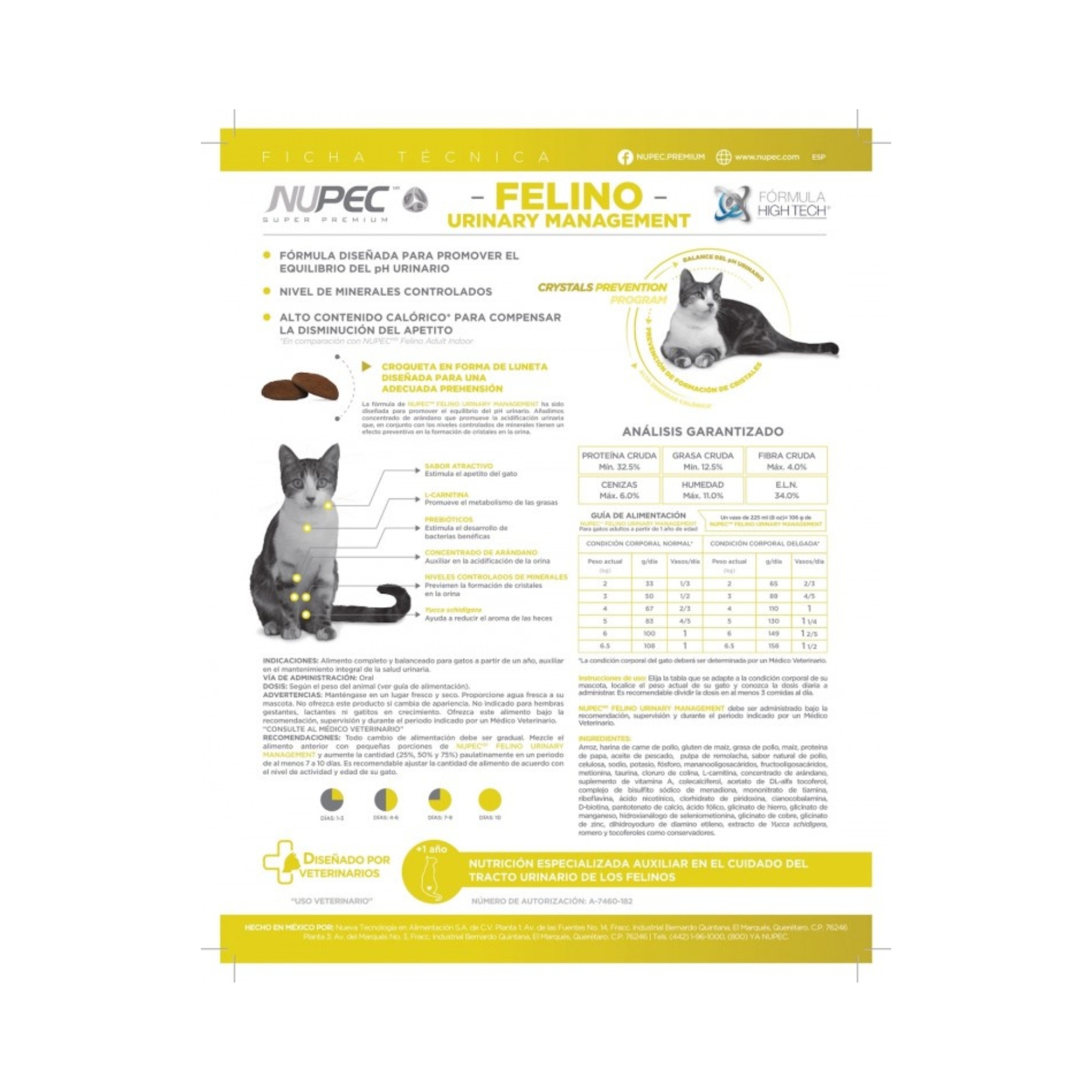 Nupec Felino Urinary Management 1.5 Kg