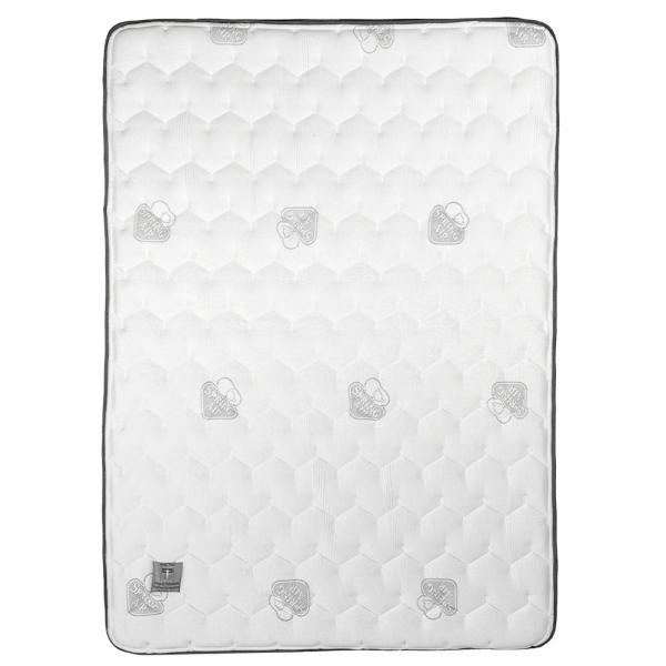 Colchon King Size Spring Air Phantom Con Box Negro y Sabanas Softy