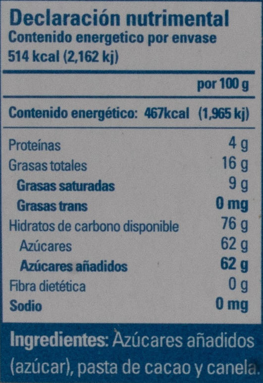 Chocolate Para Mesa Rey Amargo Tradicional 110gr.
