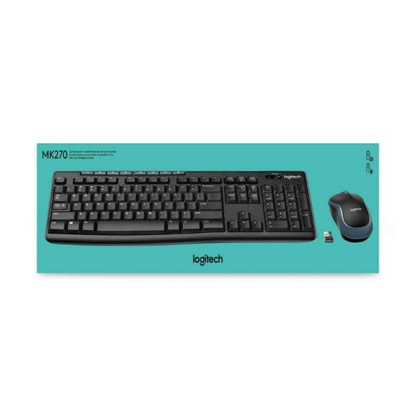 KIT 2 EN 1 LOGITECH MK270 TECLADO Y MOUSE INALAMBRICO 920-004432.