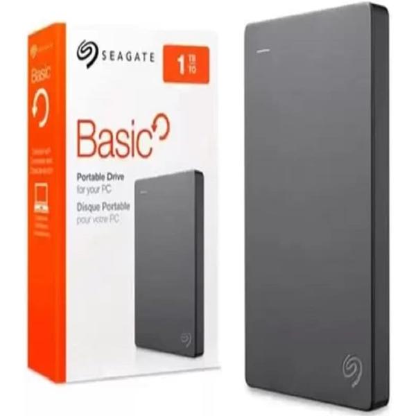 Disco Duro Externo Seagate Basic 2.5" 1TB USB 3.0 Para Mac Y PC